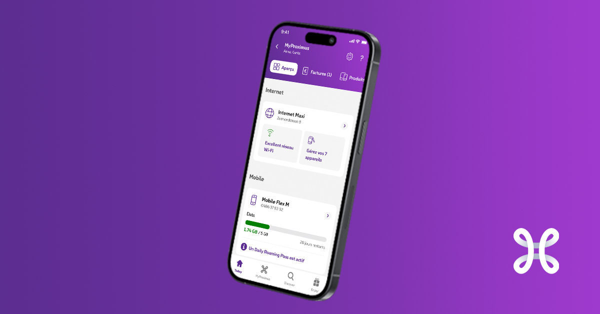Alle Ihre Proximus-Dienste in der Proximus+-App | Proximus