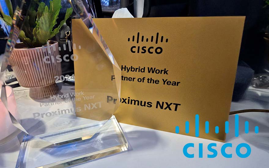 Cisco Honors Proximus Nxt With Two Awards Proximus