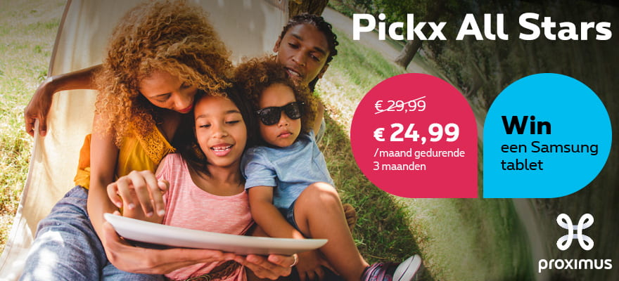Pickx: alle tips om je kids deze zomer te entertainen | Proximus